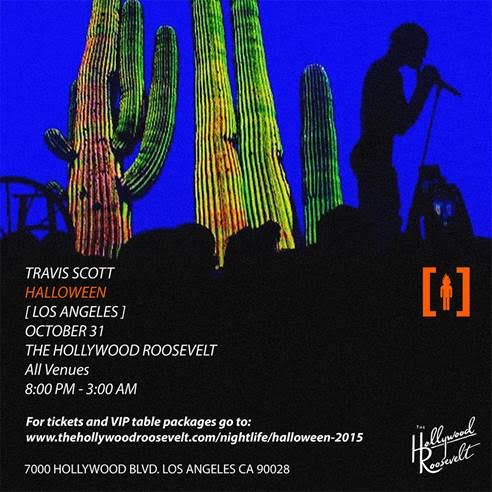 Halloween: Travis Scott Live in Los Angeles at Hollywood