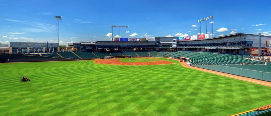 Round Rock Express Opening Day in Round Rock at Dell Diamond