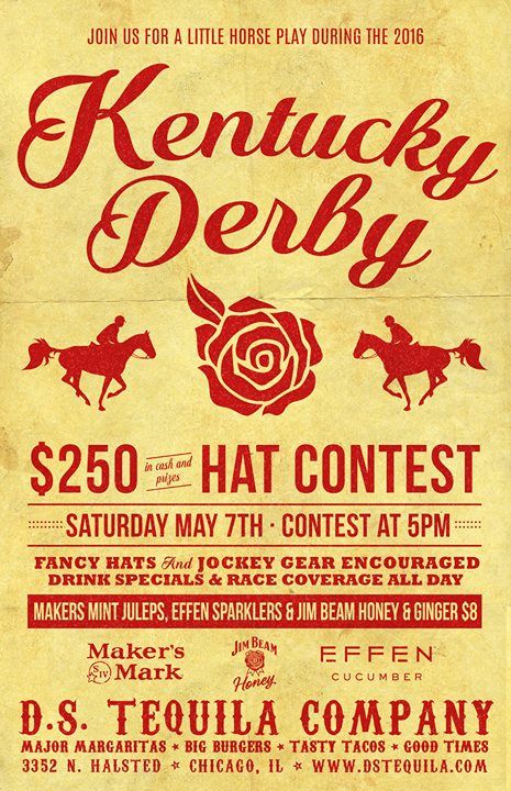 Kentucky Derby Party - $250 Awesome Hat Contest! in Chicago at DS