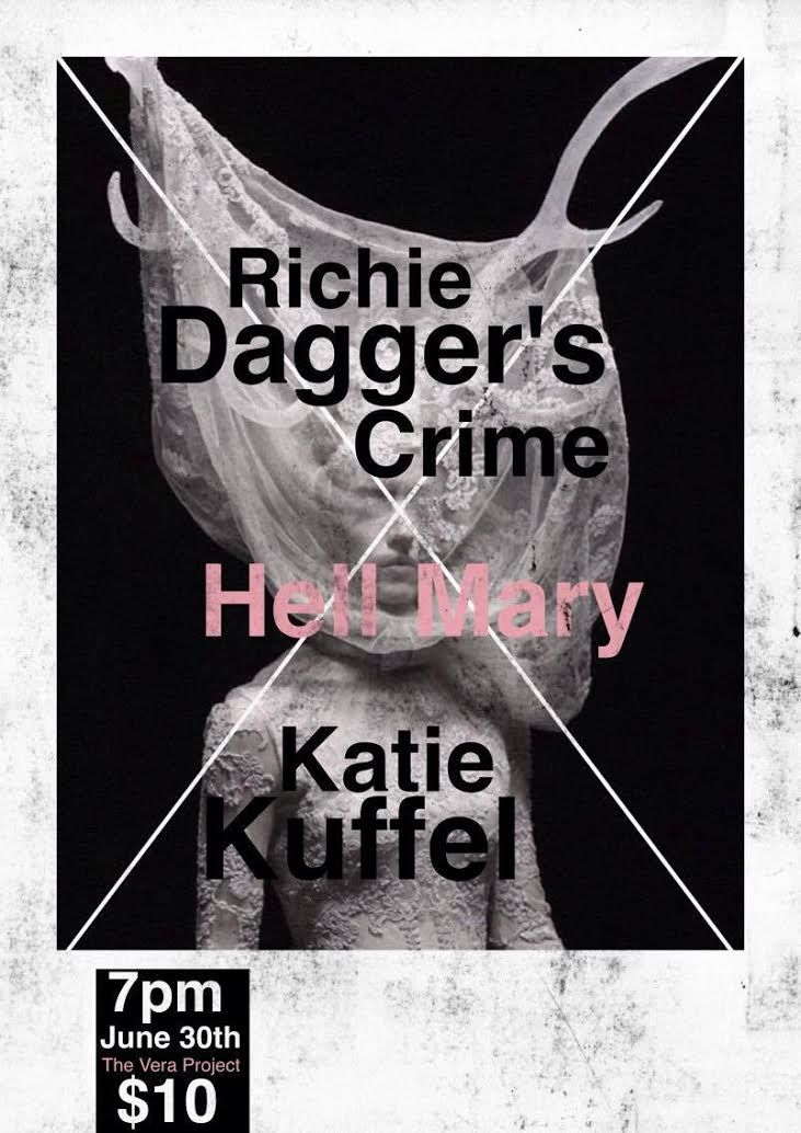 Richie Dagger's Crime, Hell Mary, Katie Kuffel in Seattle at The