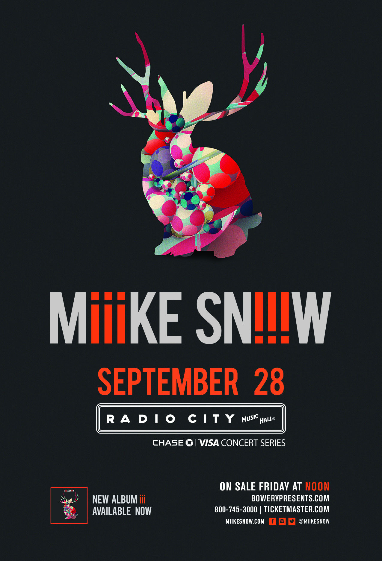 Miike Snow, Charles Bradley & His Extraordinaires in New York at