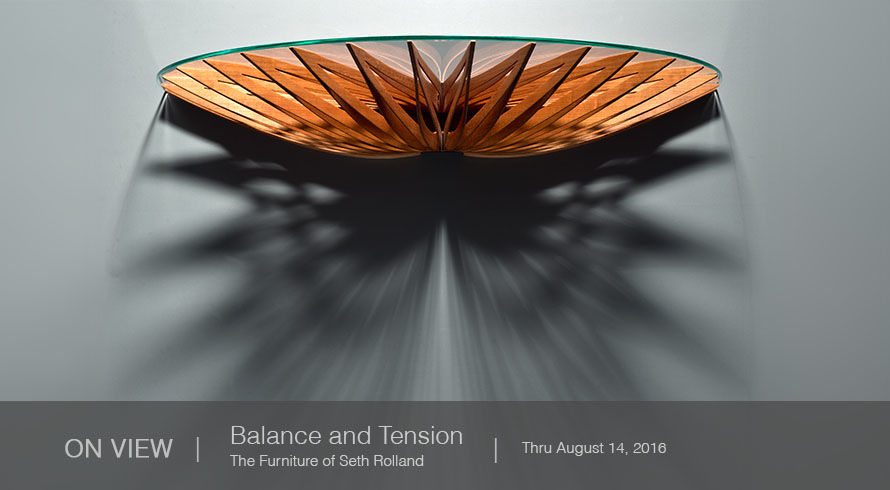Balance and Tension: The Furniture of Seth Rolland in Bellevue at