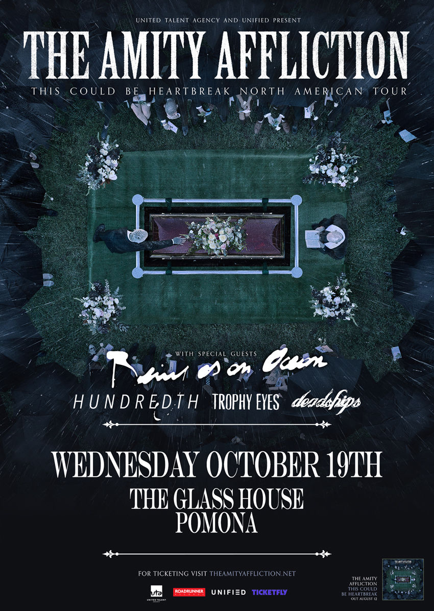 The Amity Affliction, Being As An Ocean, Hundredth, Trophy Eyes,