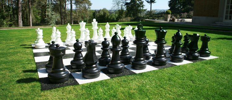 Giant Chess in Austin at Woolridge Square Park