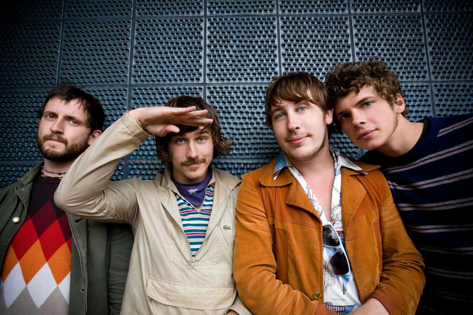 Portugal. The Man, Adam Tod Brown, Black Daniels in Santa Cruz at