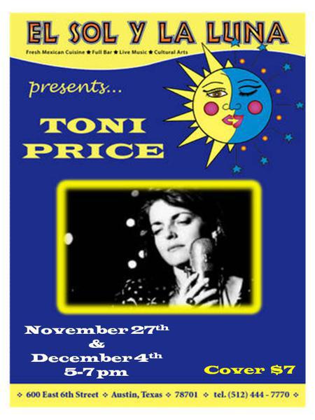 Toni Price in Concert in Austin at CLOSED: El Sol y La Luna