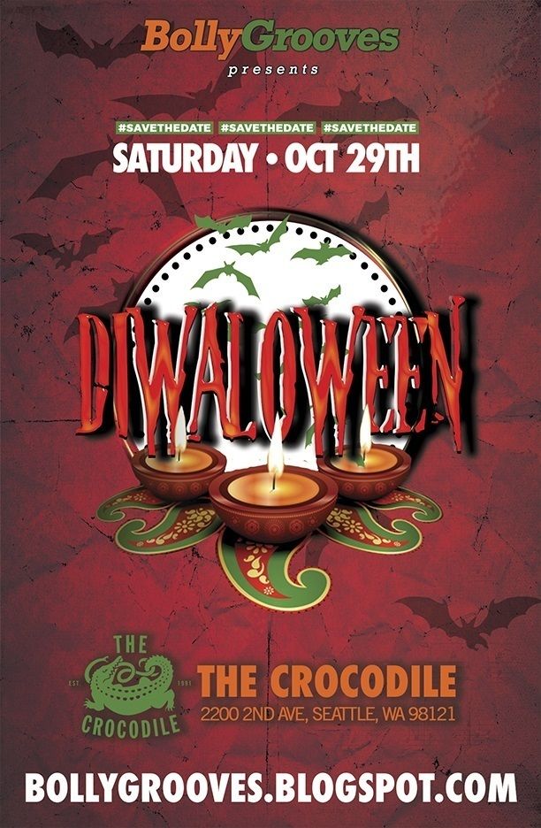 Diwaloween, DJ Aanshul, DJ Kapil, DJ TAMM in Seattle at Crocodile