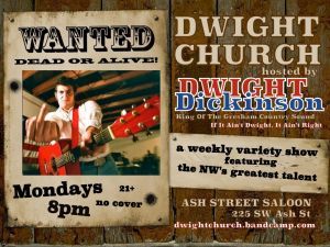 Dwight Church, Dwight Dickinson, Eddie Kancer, Wups, Rachael