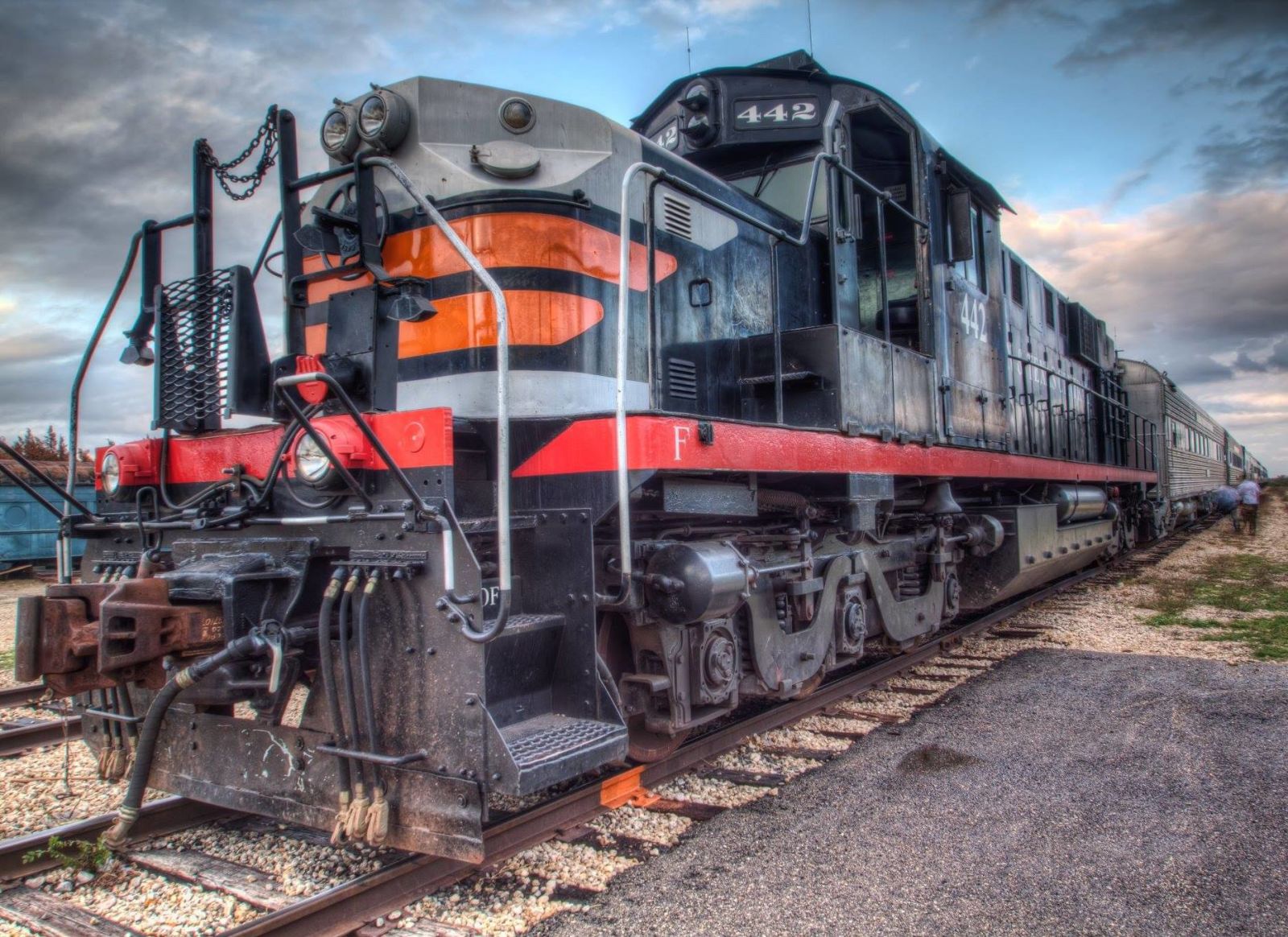 North Pole Flyer in Bertram at Austin Steam Train - Bertram Depot