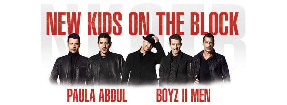 New Kids on the Block / Boyz II Men / Paula Abdul in Los Angeles at