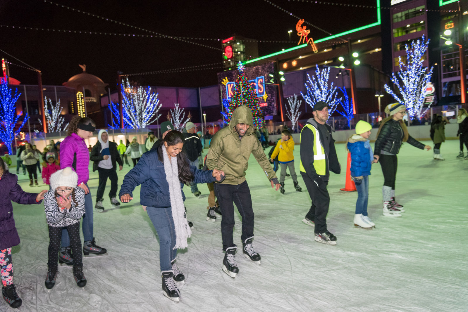 “Skating in the Park” at MB Financial Park in Rosemont at MB