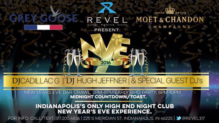 Revel NYE in Indianapolis at INVY Nightclub