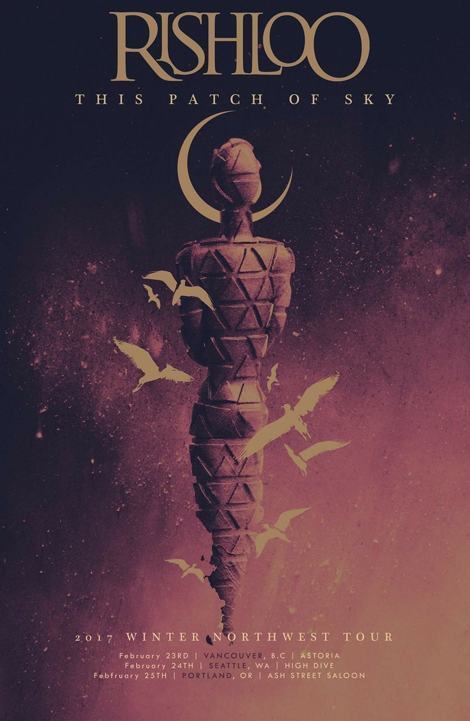 Rishloo ╬ This Patch of Sky ╬ Compass & Knife in Seattle at Hidden