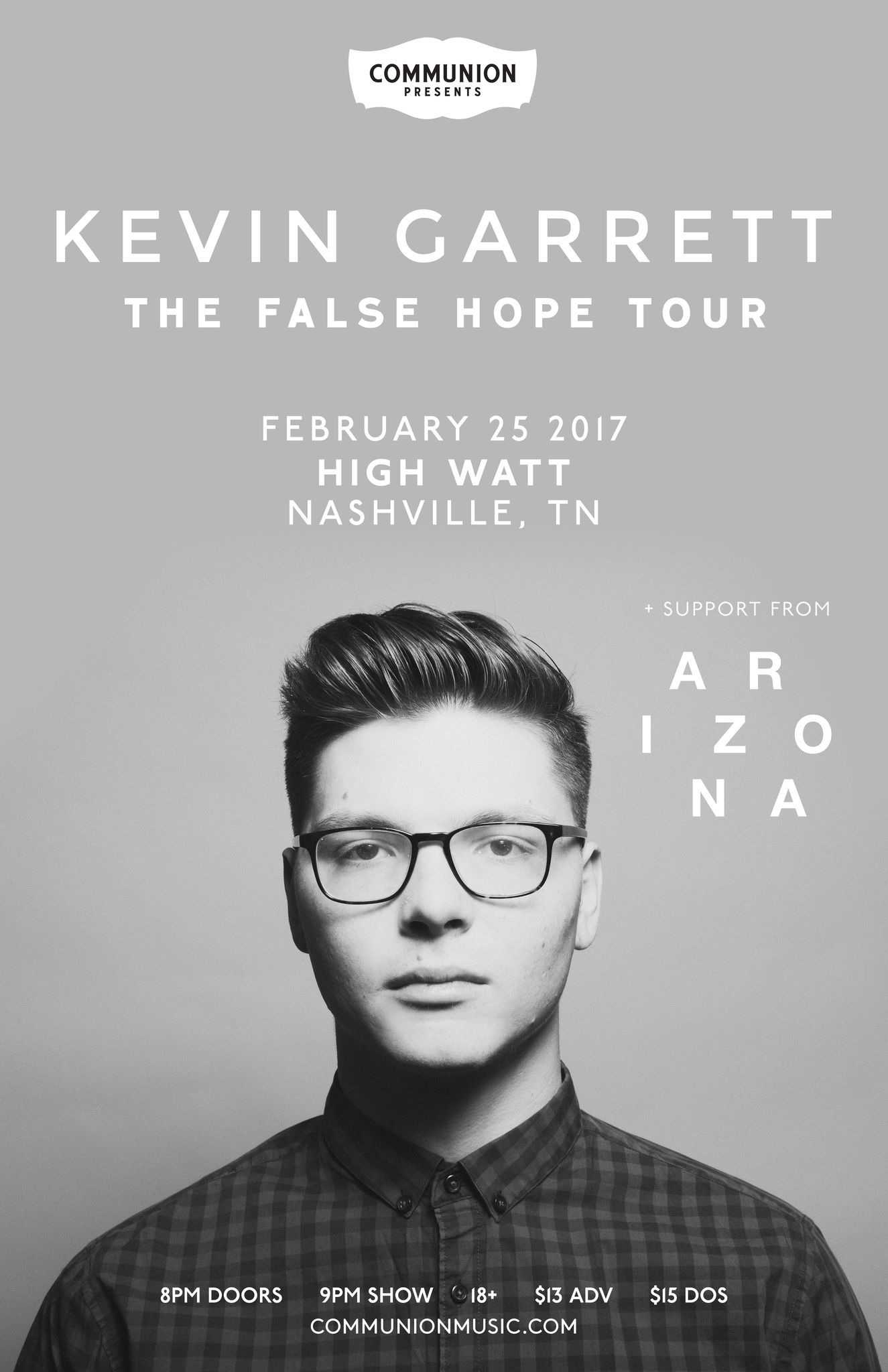 Kevin Garrett, A R I Z O N A in Nashville at CLOSED