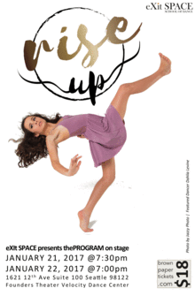 Rise Up! featuring thePROGRAM dancers at eXit SPACE in Seattle at