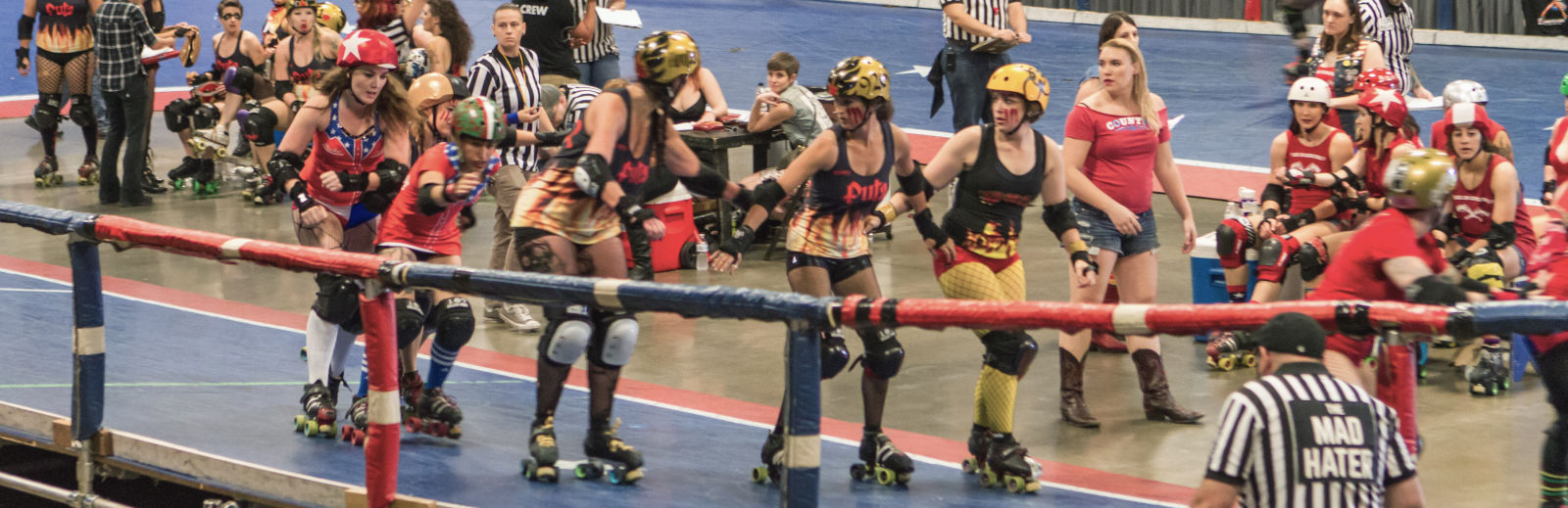 TXRD: Putas del Fuego vs. Rhinestone Cowgirls in Austin at Palmer