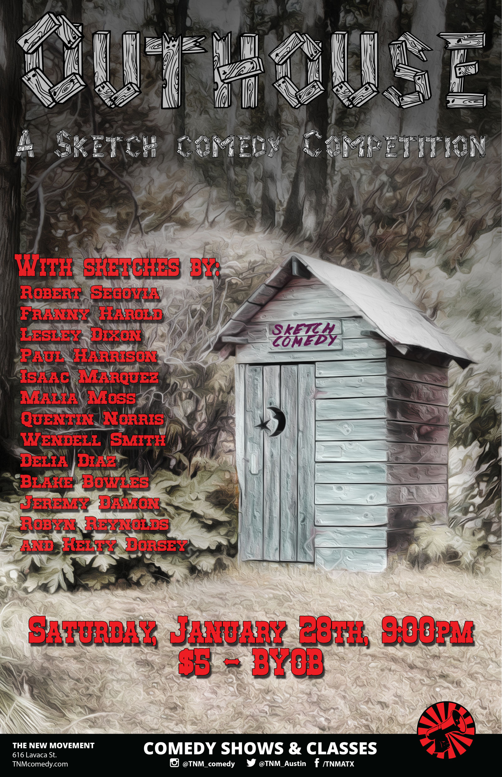Outhouse: A Sketch Comedy Competition in Austin at Fallout