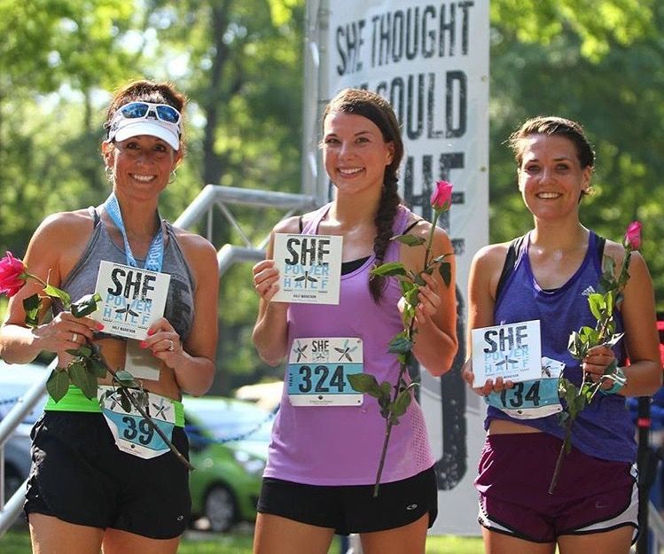 SHE Power Half Marathon & 5K in Indianapolis at Georgia Street