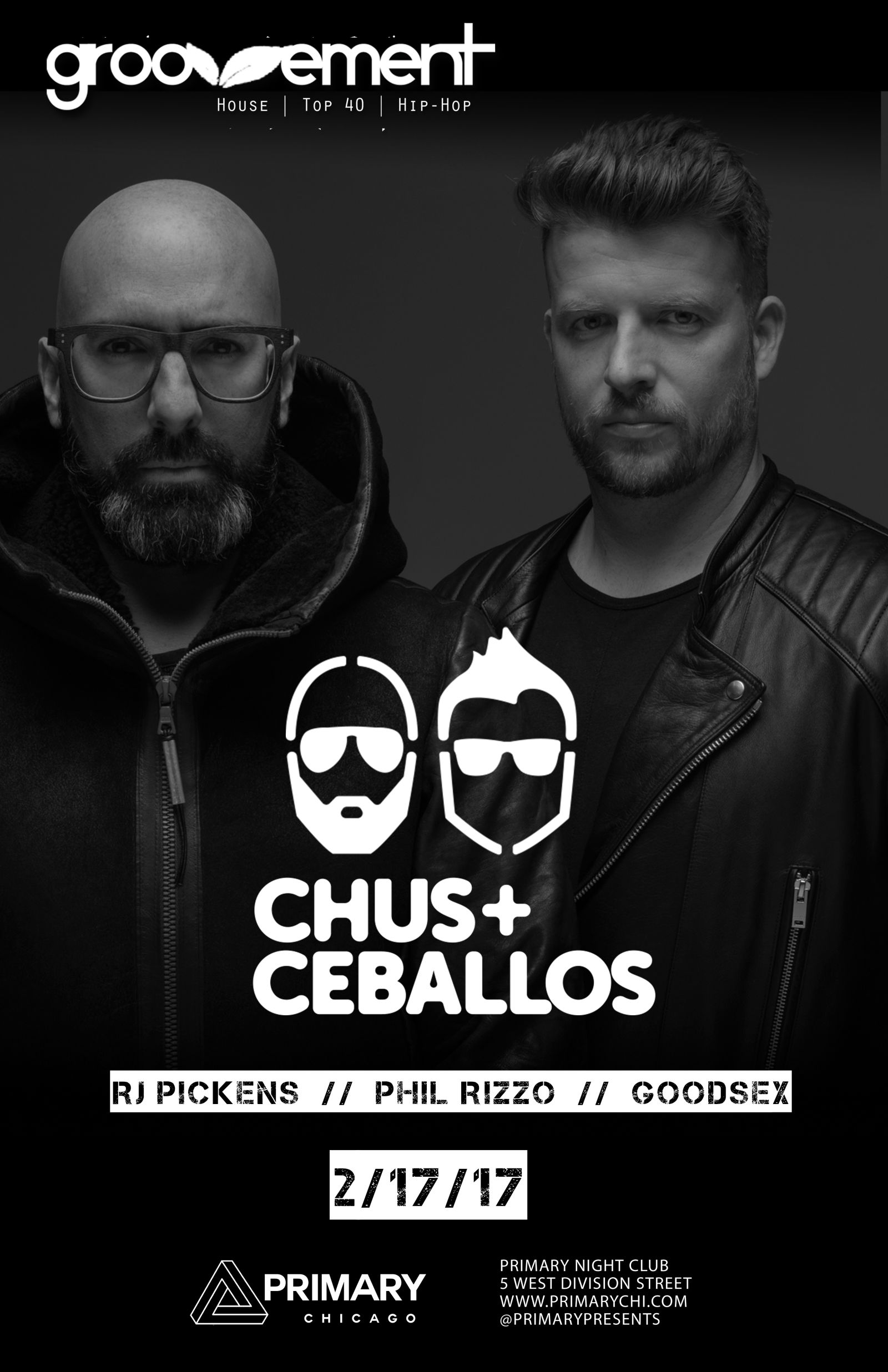 Chus & Ceballos in Chicago at Primary Night Club