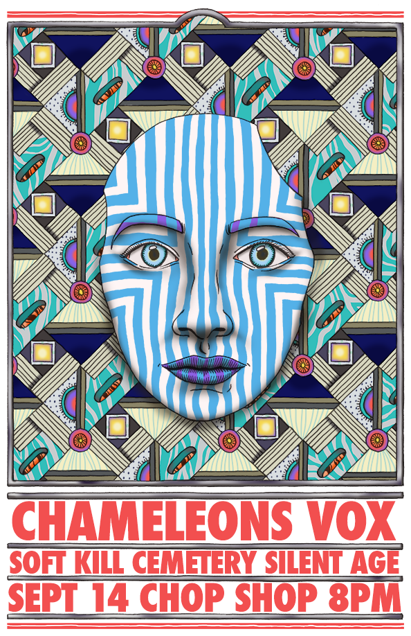 ChameleonsVox, Soft Kill, Cemetery, Silent Age in Chicago at