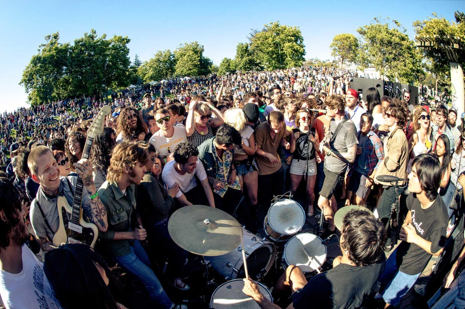Phono Del Sol Music and Food Festival in San Francisco at Potrero