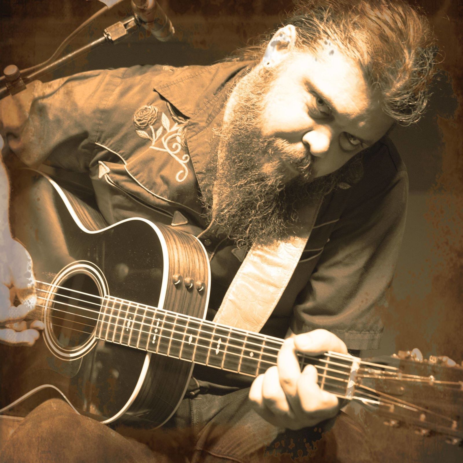 Duane Mark in Austin at Rustic Tap Beer Garden