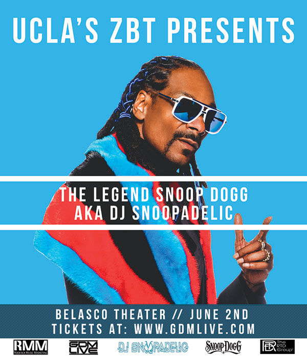 UCLA’s ZBT AP Presents: DJ SNOOPADELIC in Los Angeles at Belasco