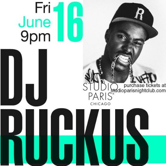 DJ Ruckus in Chicago at Studio Paris Nightclub