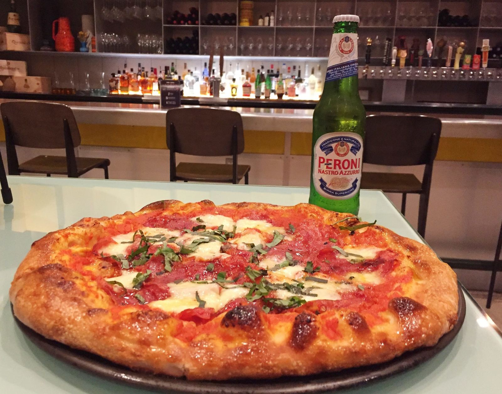 Father's Day Special: Free Peroni Bottle & 1/2 Price Pizza in