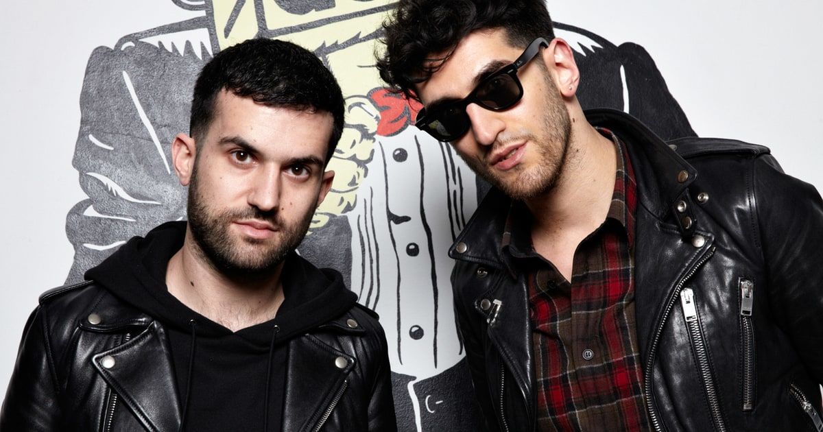 The Brothers Macklovitch, (A-TRAK + Chromeo's DAVE 1) in San
