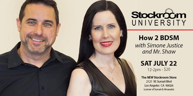 How 2 BDSM with Simone Justice and Mr. Shaw in Los Angeles at