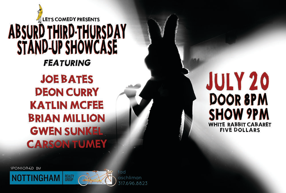 Absurd Third-Thursday Stand-Up Showcase in Indianapolis at