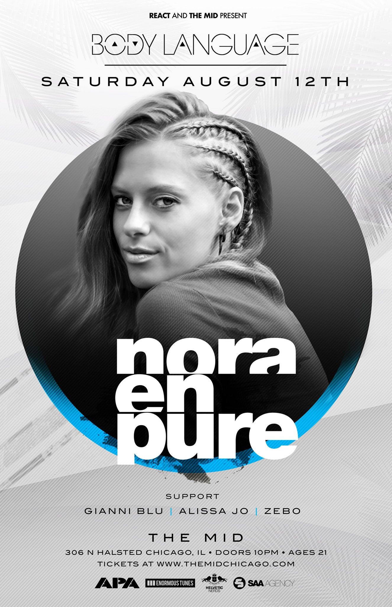 Nora En Pure, Gianni Blu, Alissa Jo Seymoure, Zebo in Chicago at