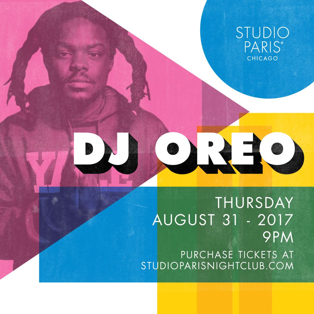 DJ Oreo in Chicago at Studio Paris Nightclub