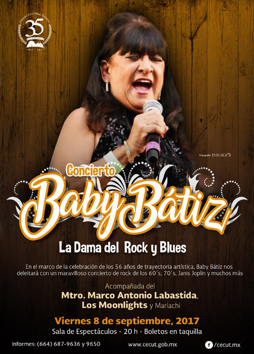 Baby Bátiz: La dama del Rock y Blues en Tijuana en Sala De