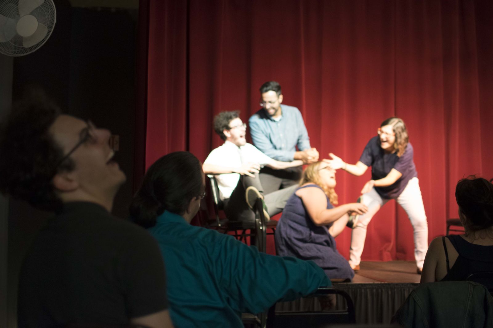 Main Stage Improv Quickie in Oakland at All Out Comedy Theater