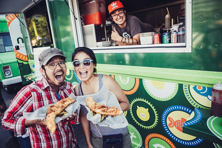 Food Truck Round-Up 27 in Seattle at Fremont Sunday Market