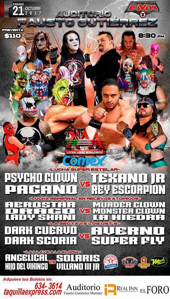 Lucha Libre AAA en Tijuana en Auditorio Municipal de Tijuana