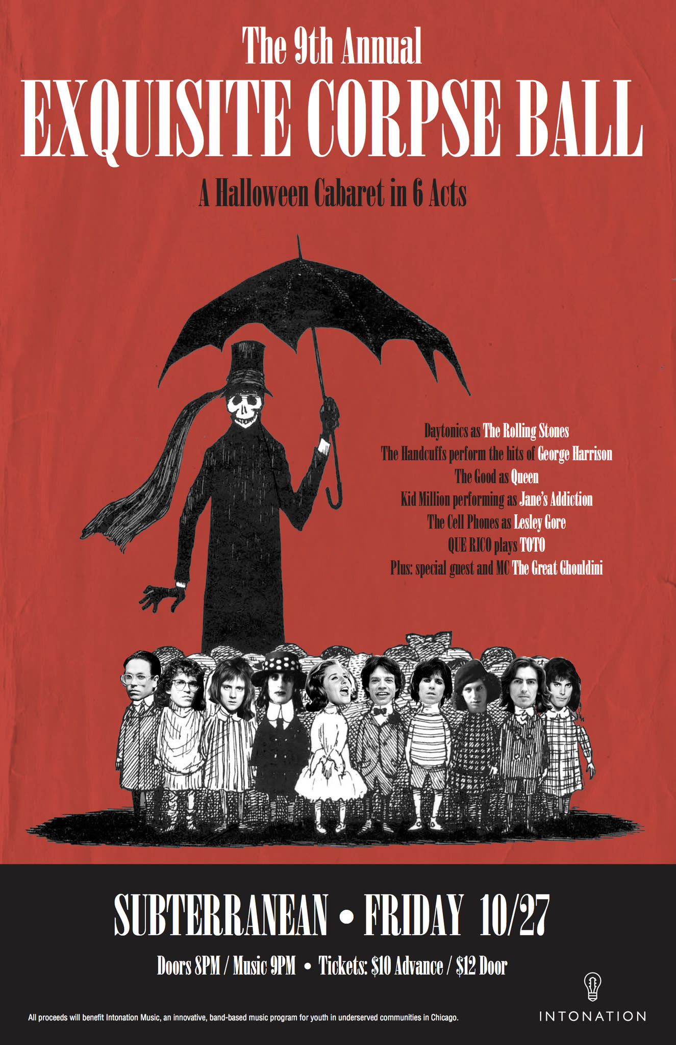 The Exquisite Corpse Ball w/ The Daytonics, Que Rico, The