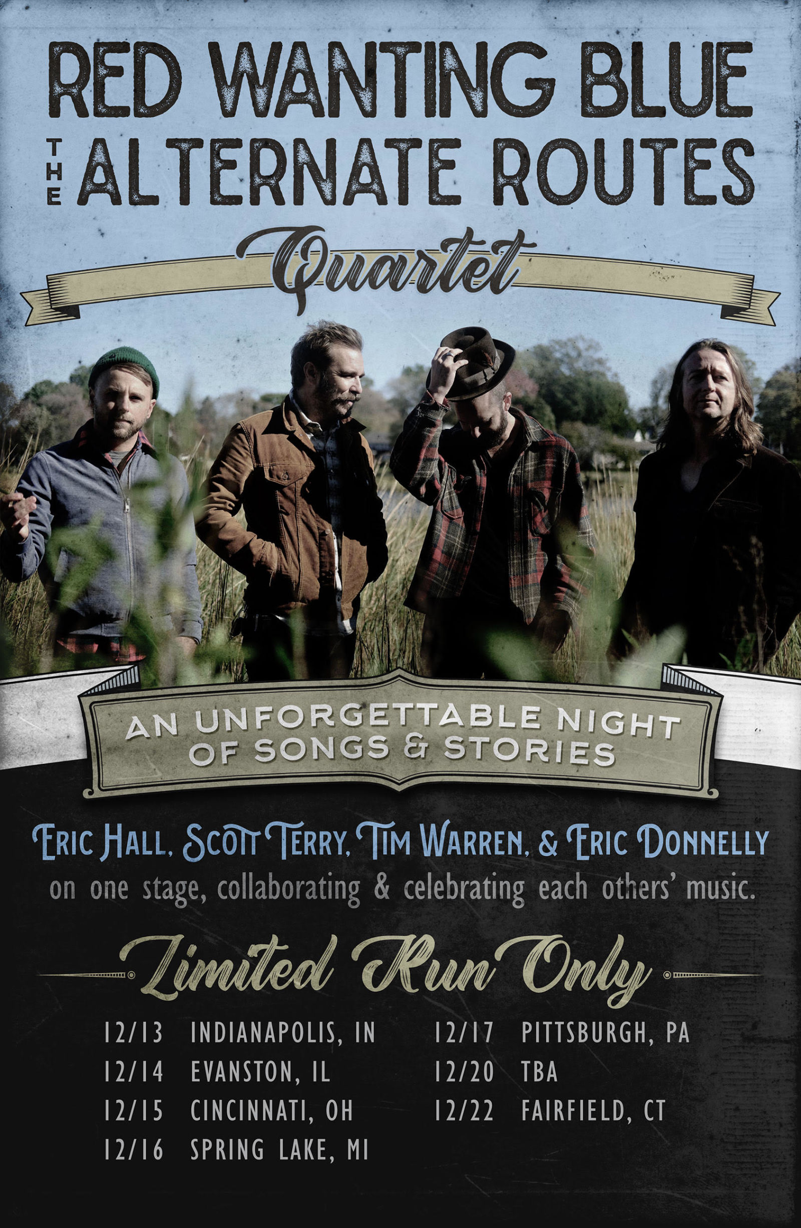 Red Wanting Blue and The Alternate Routes Quartet w/ Tommy in