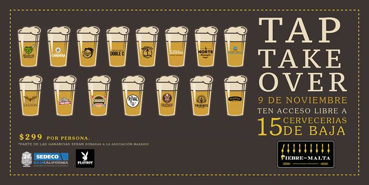 Baja Tap Take Over en Tijuana en Mamut Brewery