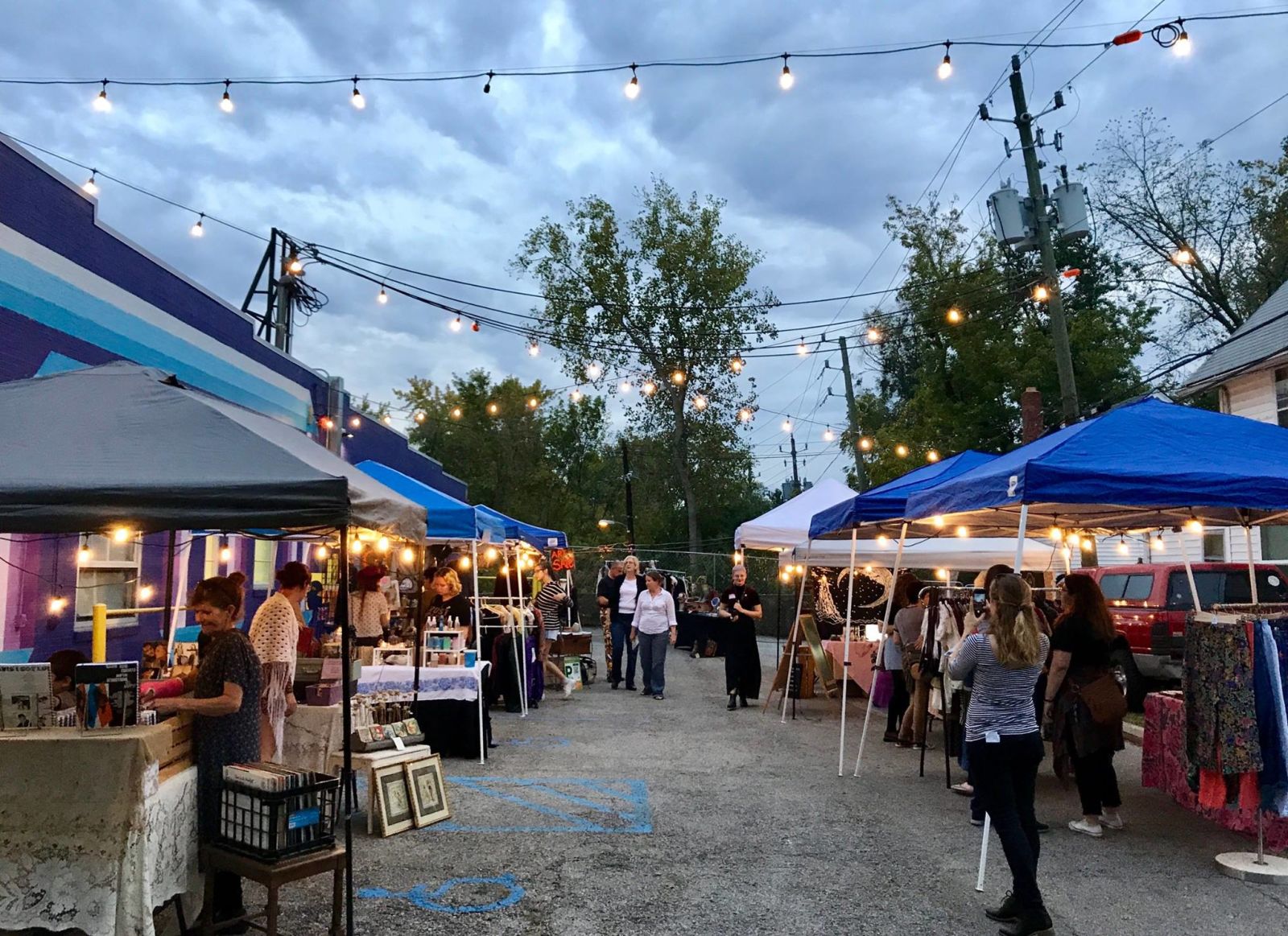 First Friday Night Market in Indianapolis at The Tube Factory