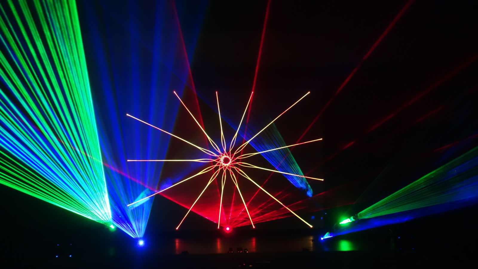The 2017 Holiday Laser Show in San Antonio at Lila Cockrell