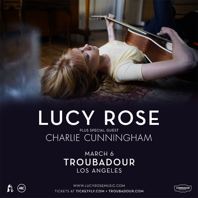 Lucy Rose, Charlie Cunningham in West Hollywood at Troubadour