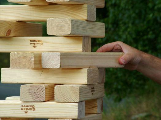 Giant Jenga Tournament in Round Rock at Third Base Round Rock