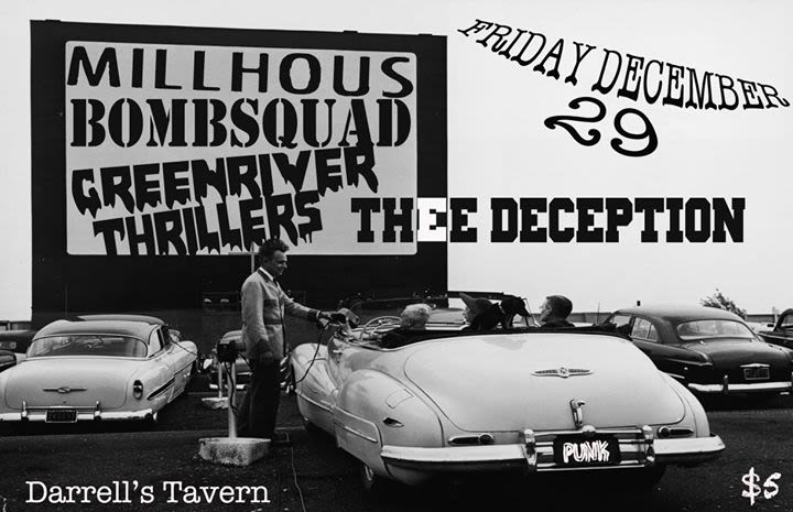 Millhous, Bombsquad, Greenriver Thrillers, Thee Deception in