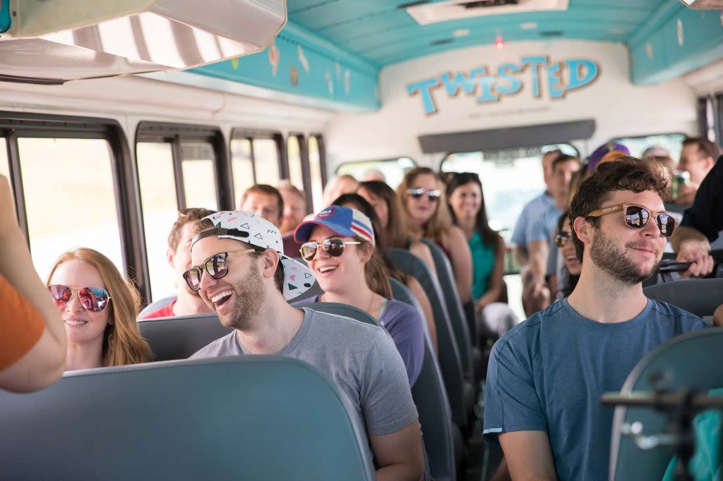 The Brunch Bus in Austin at Waller Creek Pub House