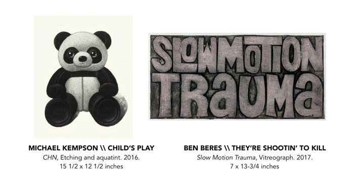 Michael Kempson and Ben Beres at Davidson Galleries in Seattle at