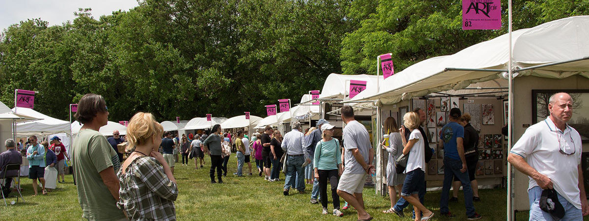 Broad Ripple Art Fair in Indianapolis at Indianapolis Art Center