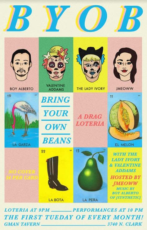 BYOBeans: A Drag Loteria in Chicago at GMan Tavern